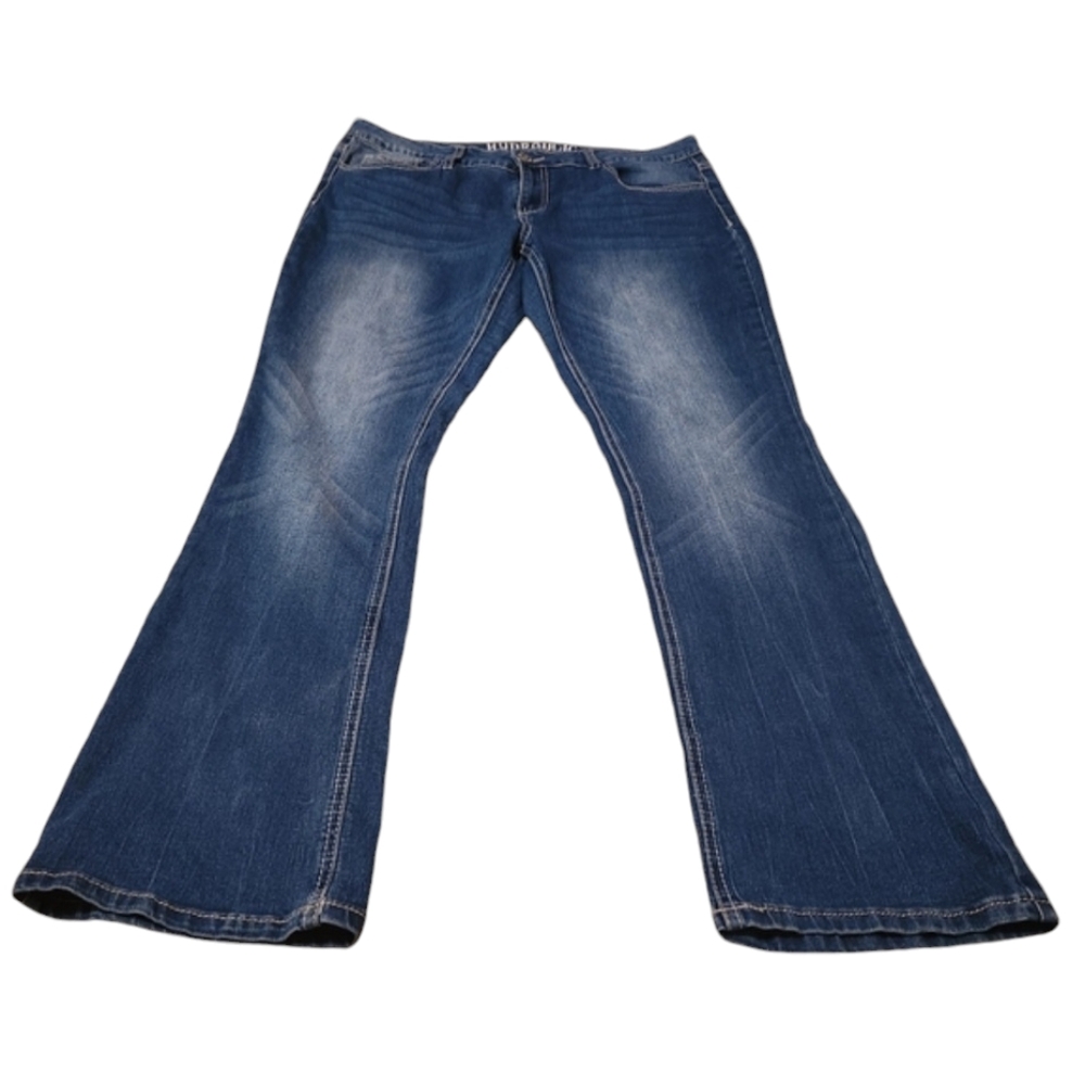 Woman's/Junior's Hydraulic Lola Curvy Micro Boot Jeans - Gem